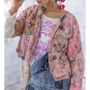 Magnolia Pearl | Jackets & Coats | Magnolia Pearl Pink Quilted Jacket ...